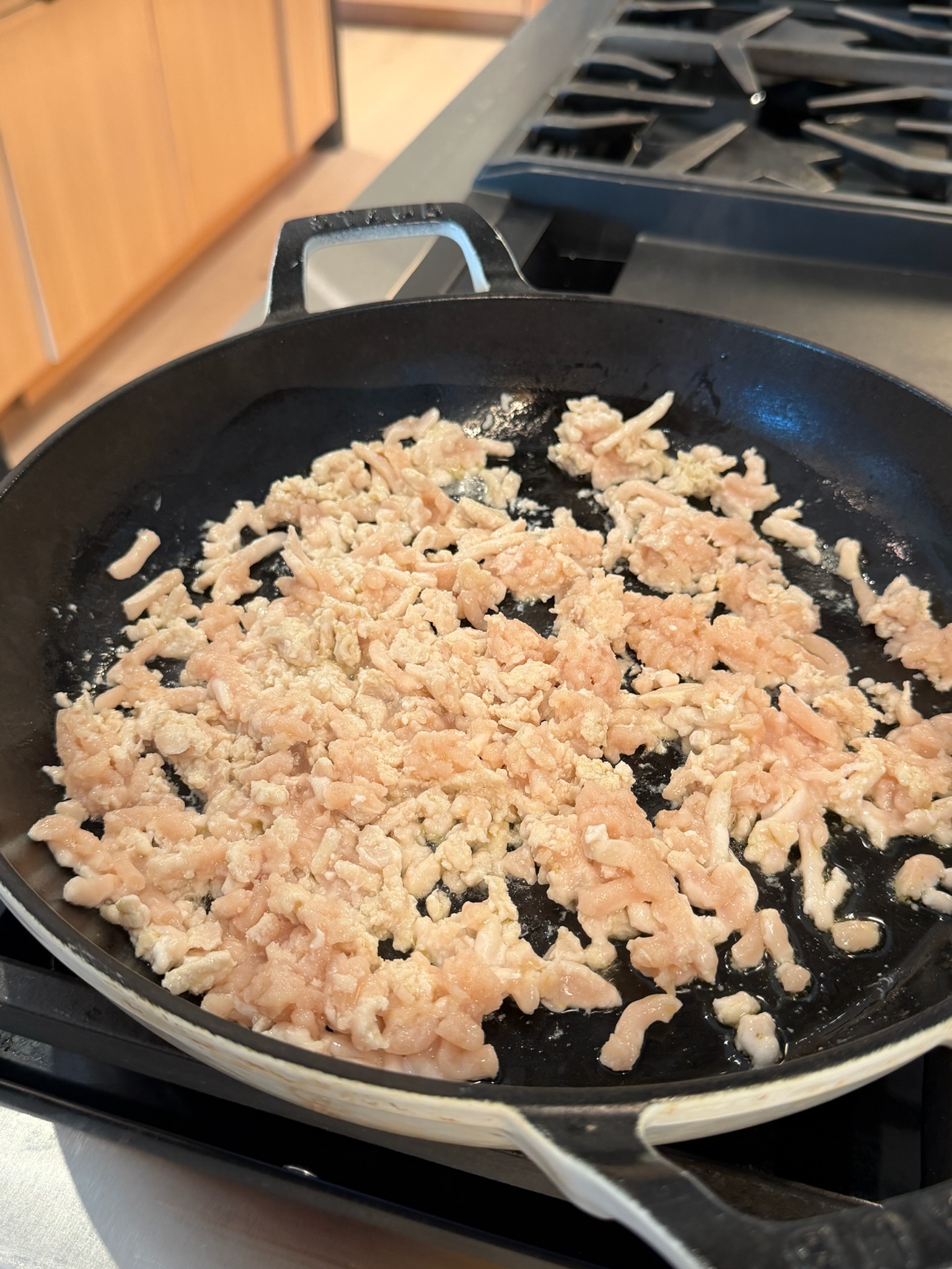 High Protein Creamy Pesto Pasta - KA Daily